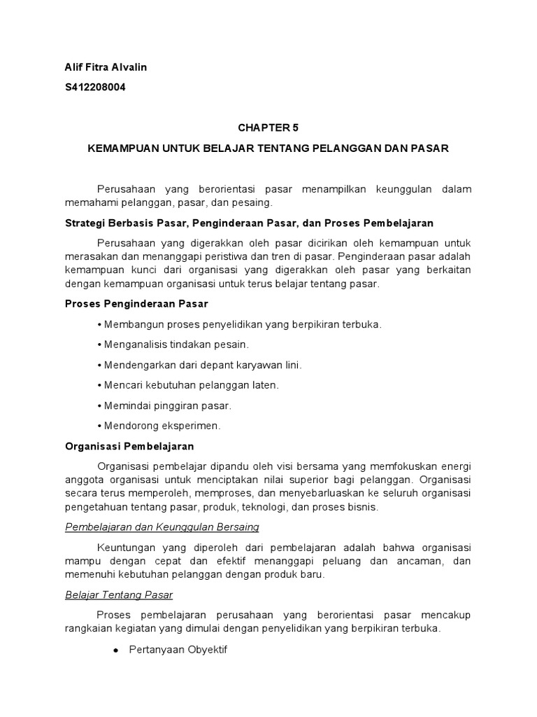 Tugas Individu Chapter 5&6 | PDF