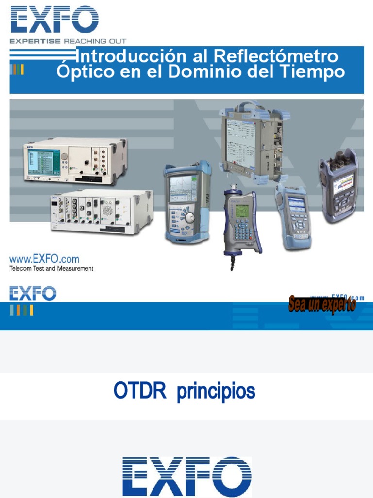 Curso Manejo OTDR | PDF