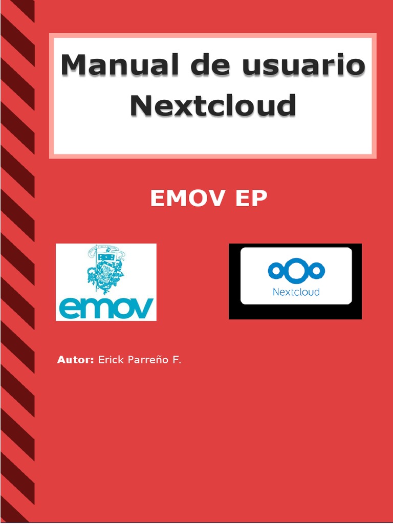 Manual de Usuario Nextcloud - para Combinar | PDF | Archivo de computadora | Servidor (Computación)