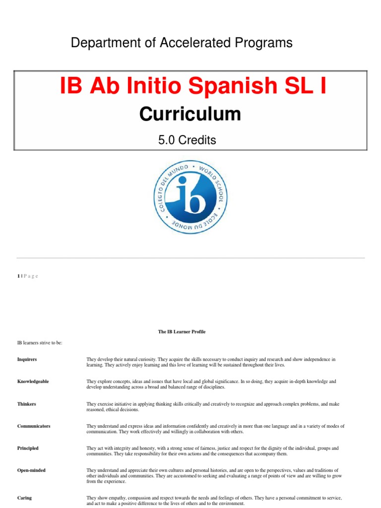 Spanish Ab Unit 1 Year 1 | PDF | Cost Of Living | Reading Comprehension