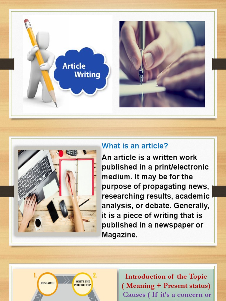 Article Writing For Class 12 Cbse | PDF | Test (Assessment) | Cognition