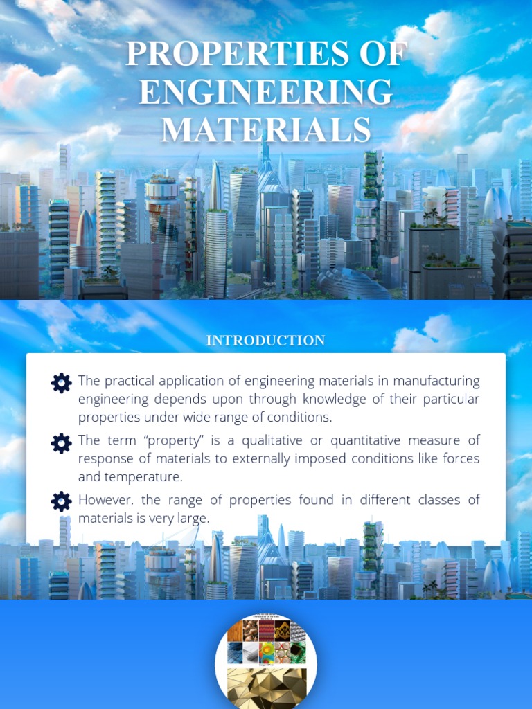 Properties And Characteristics Of Material Science Pdf Deformation
