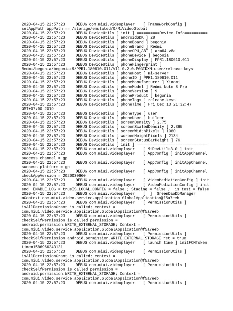 MiVideo Log Analyzer | PDF | Proxy Server | Hypertext Transfer Protocol
