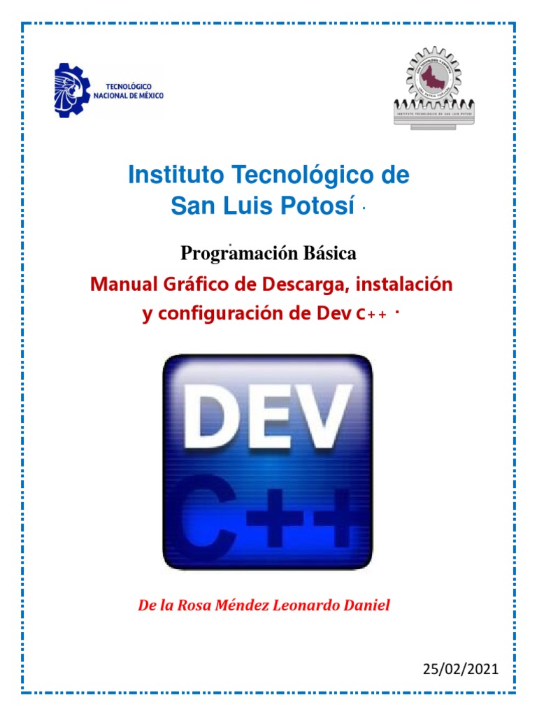 Manual Gráfico de Descarga, Instalación y Configuración de Dev C++ ...