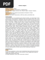 Antygona - Sofokles Notatki | PDF