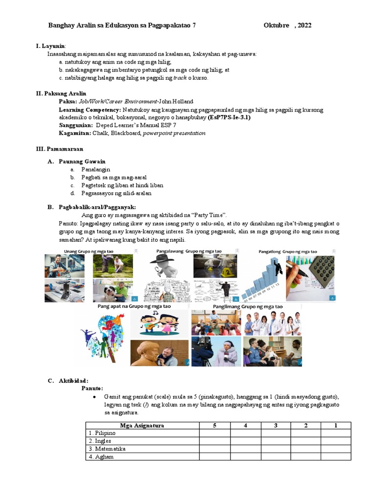 ESP7-MODULE5 Day 1.3 | PDF