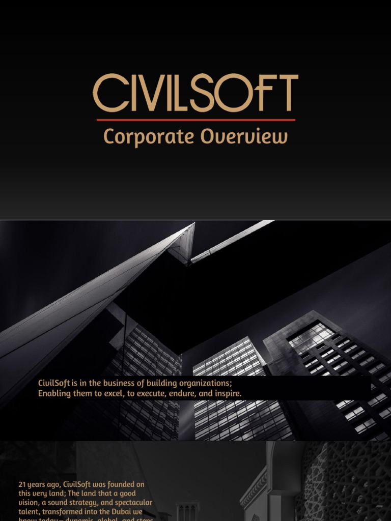 CivilSoft HCM Corporate Overview[133] | PDF