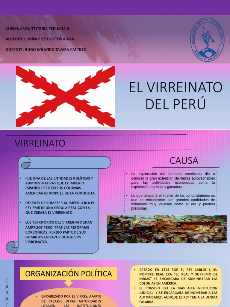 El Virreinato Del Perú | PDF | Perú | Antiguas colonias españolas