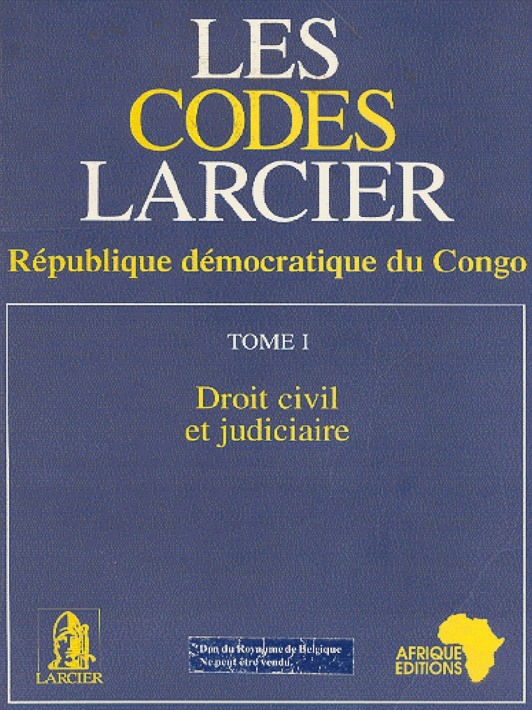 Code de Procédure Civile de La RDC | PDF