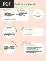 Anemia Concept Map | PDF | Anemia | Red Blood Cell