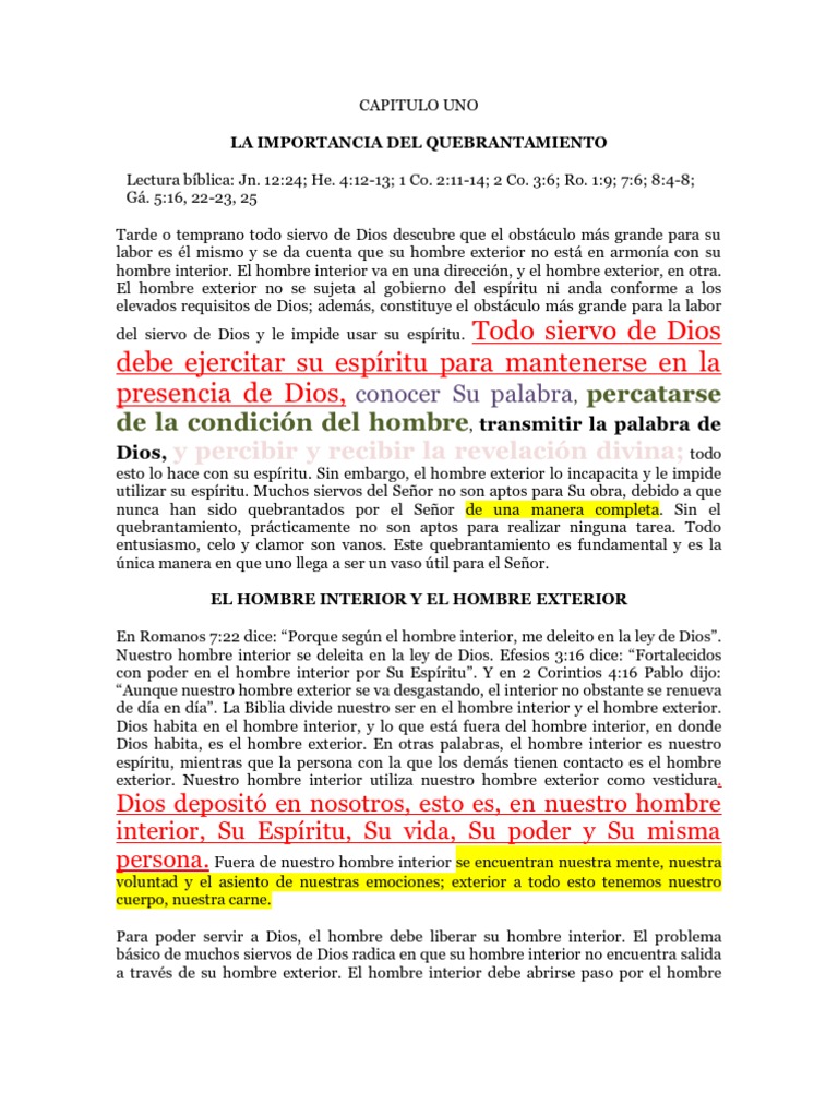 Quebrantamiento | PDF | Jacob | Alma