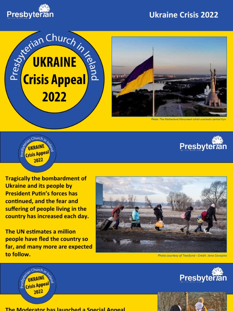 Ukraine Crisis PowerPoint Slides Widecreen Size | PDF | Ukraine | Refugee