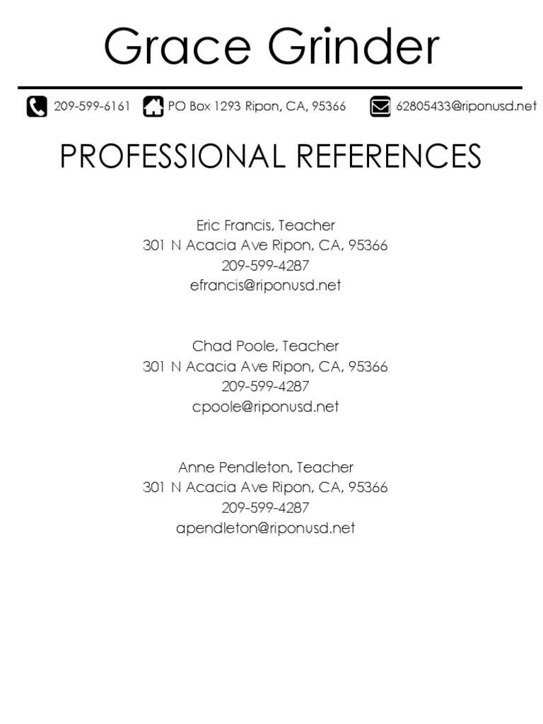 Grace Grinder - Reference Page | PDF