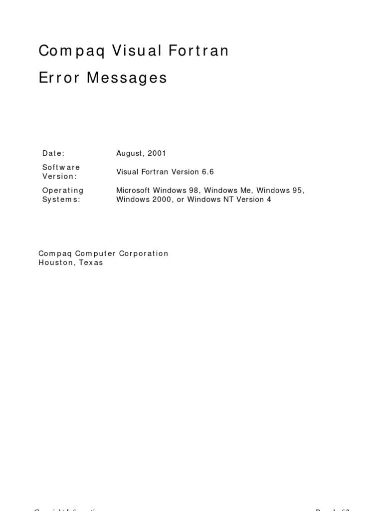 Errores Fortran | PDF | Subroutine | Pointer (Computer Programming)
