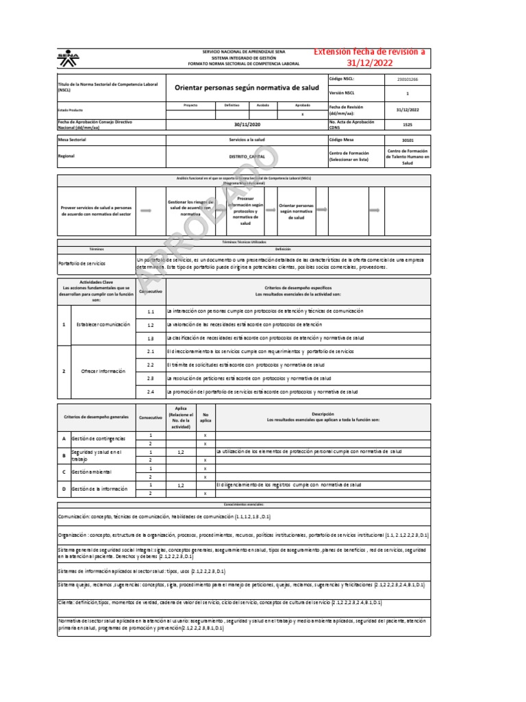 Orientar Personas | PDF | Calidad (comercial) | Seguridad del paciente