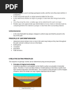 Steno's Law of Stratigraphy Study Guide | PDF | Stratigraphy ...