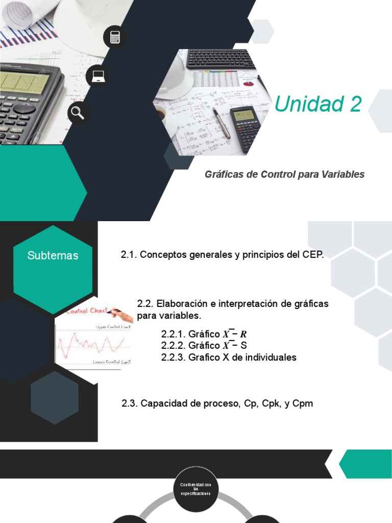 Tema 2. Gráficas de Control para Variables | PDF | Estadísticas | Medición