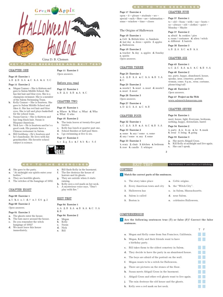 Halloween Horror Key | PDF