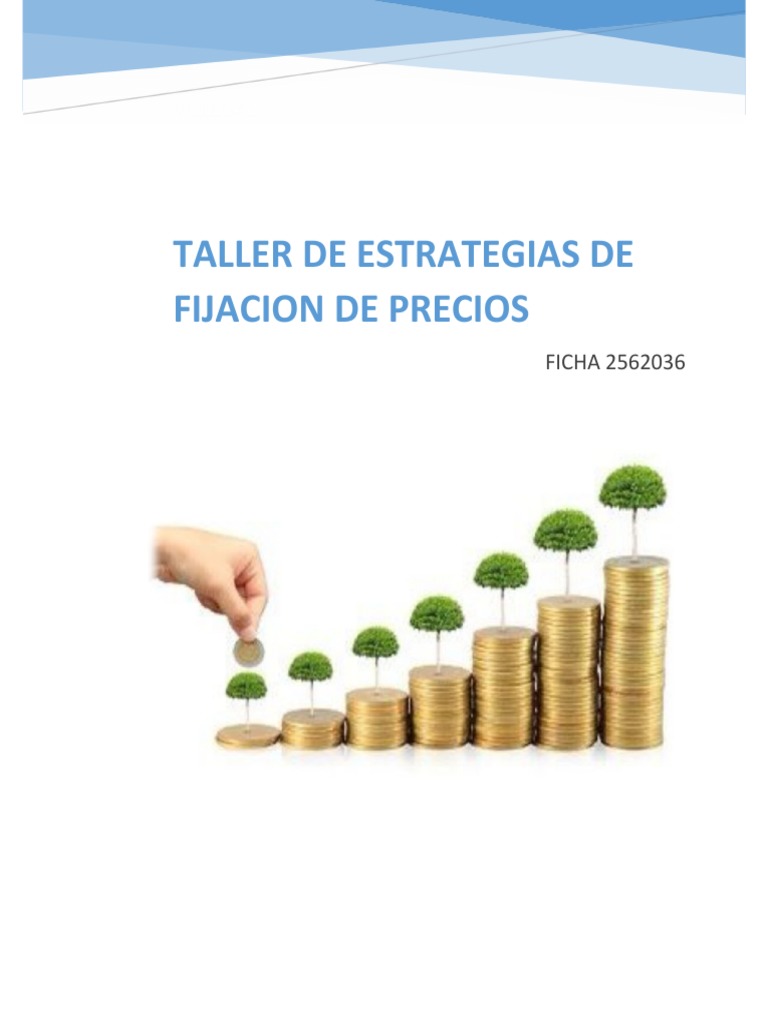 Estrategia de Fiajcion de Precios-2 | PDF | Costo marginal | Precios