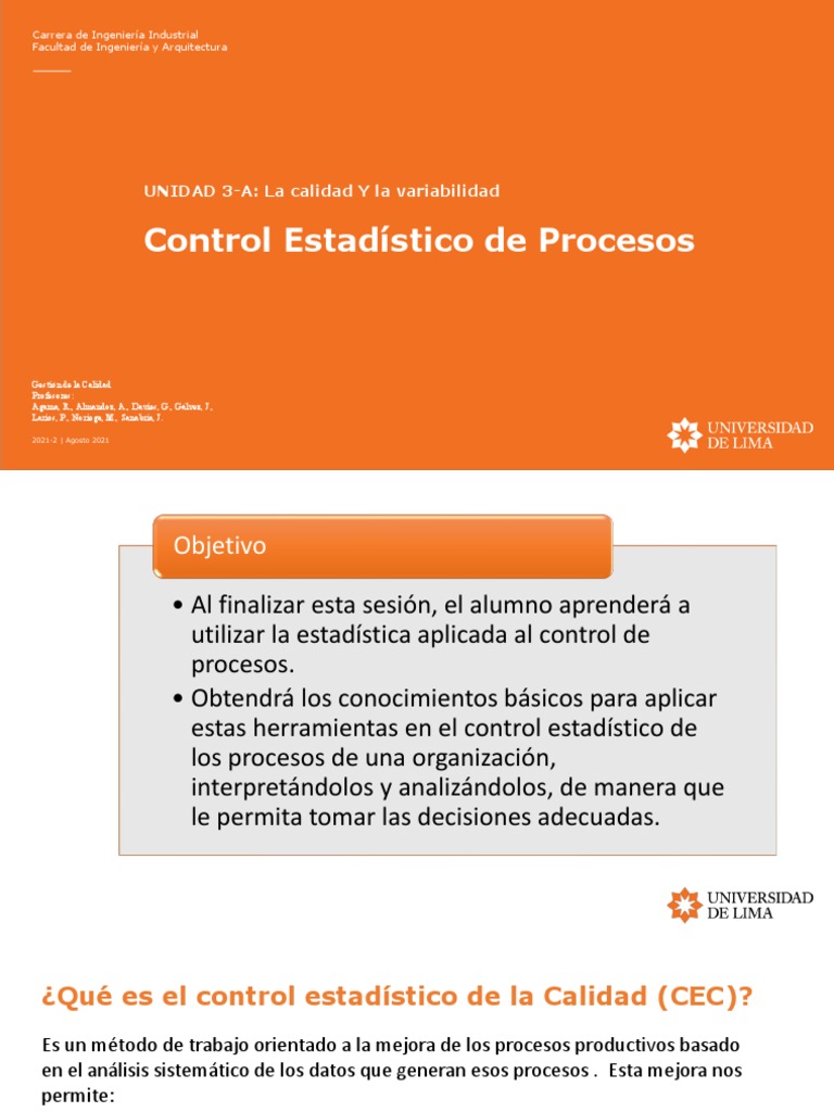 Control Estadístico de Procesos en Calidad | PDF | Exactitud y ...