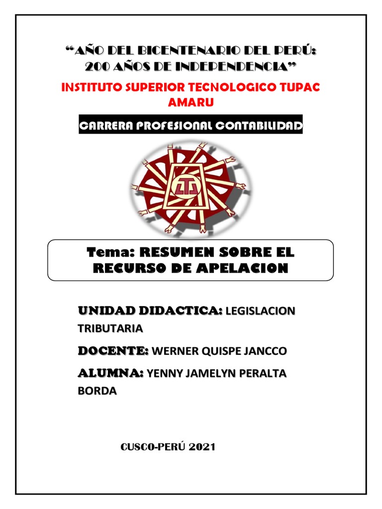 Yenny Jamelyn, Recurso de Apelacion. | PDF | Apelación | Judicaturas
