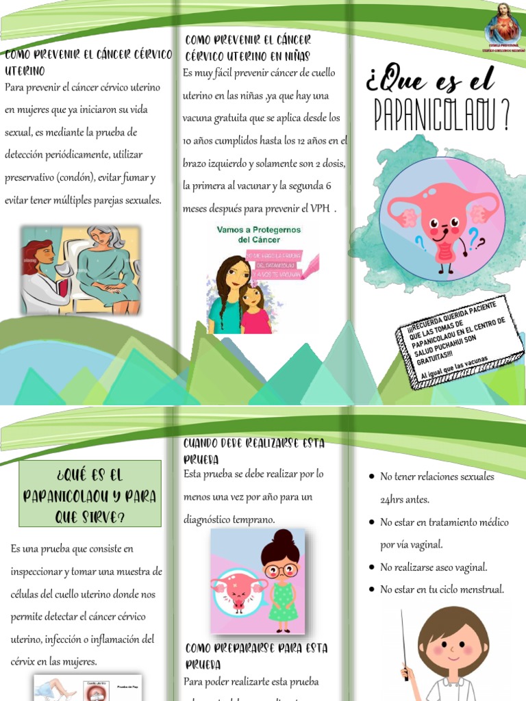 Triptico Papanicolau | PDF