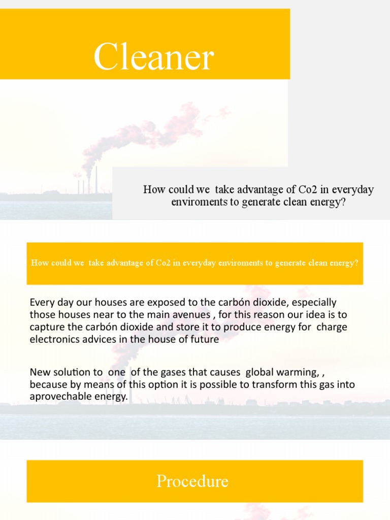 CO2 Cleaner | PDF | Science & Mathematics | Technology & Engineering