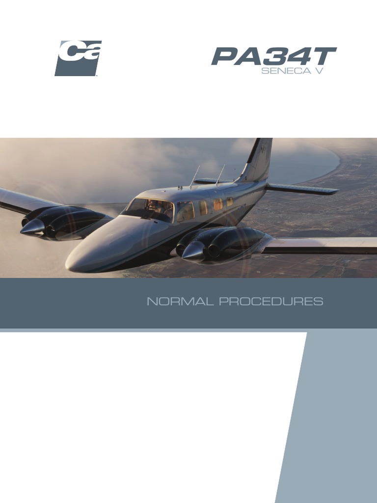 Carenado PA34T Normal Procedures | PDF | Intellectual Works | Document
