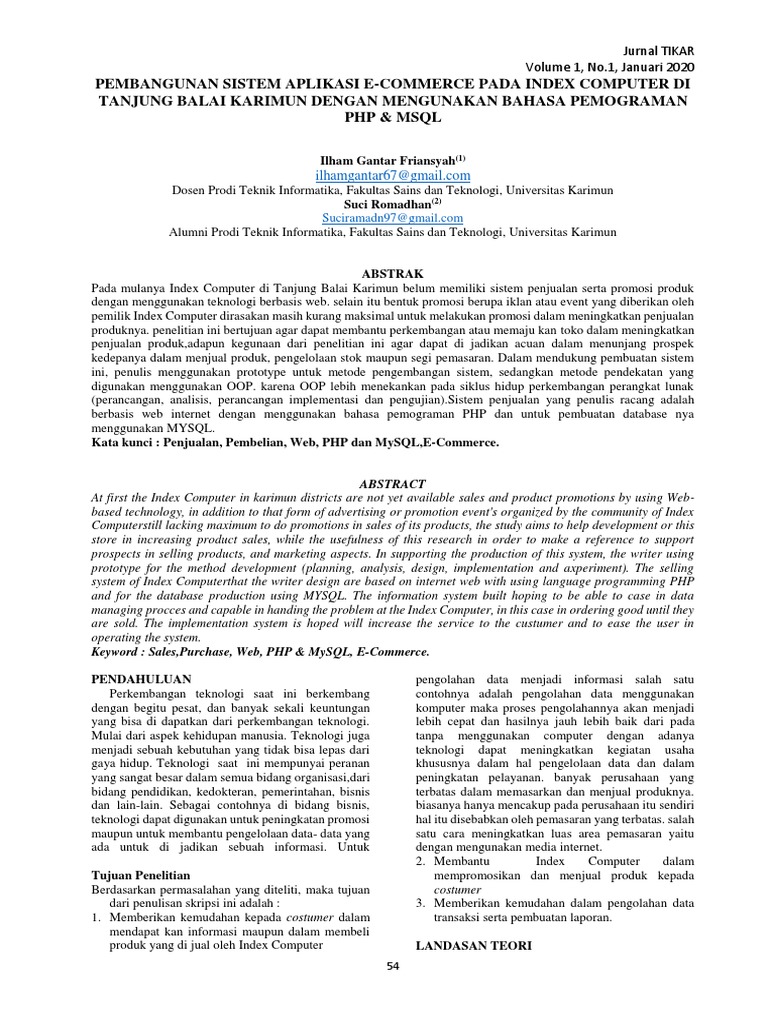 Contoh Artikel | PDF