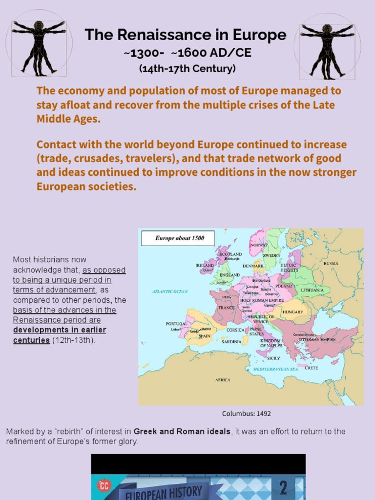 The Renaissance in Europe: A Cultural Rebirth | PDF