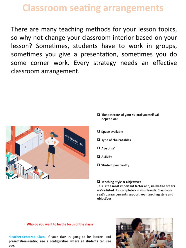 Effective Classroom Seating Arrangements | PDF