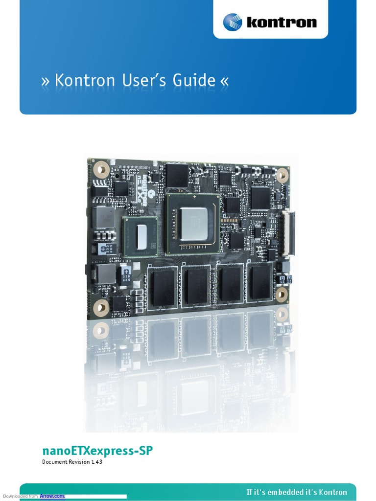 Kontron User Manual | Download Free PDF | Flash Memory | Bios
