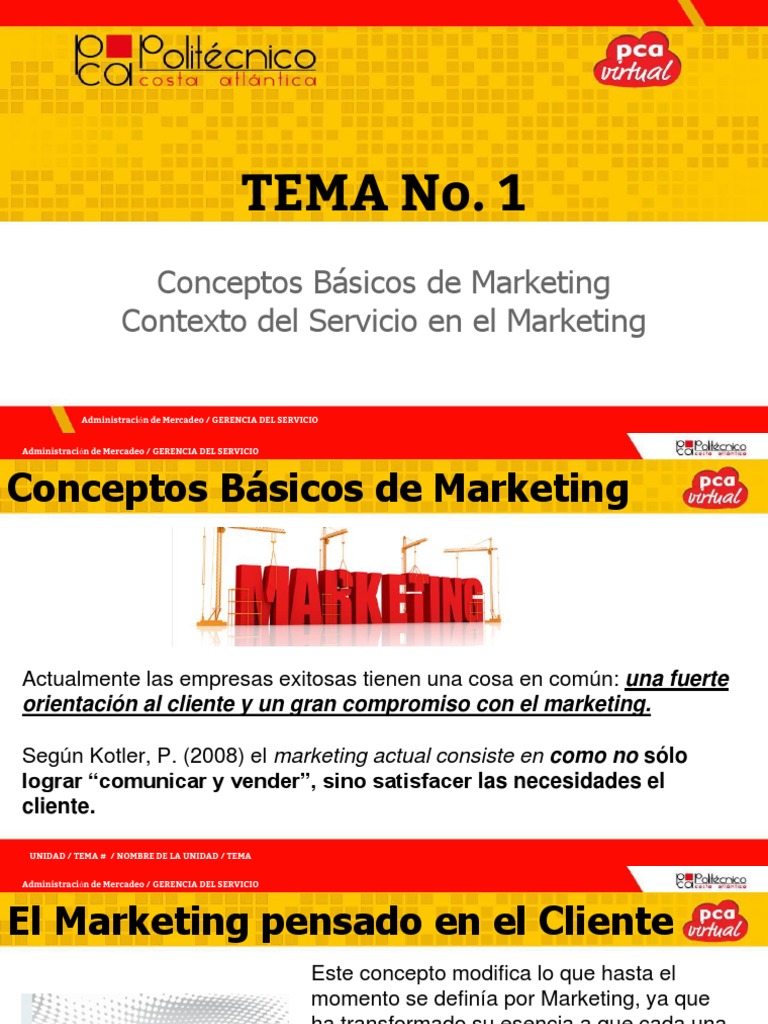 Conceptos Basicos de Marketing | PDF | Marketing | Producto (Negocio) Conceptos Basicos de Marketing | PDF | Marketing | Producto (Negocio)