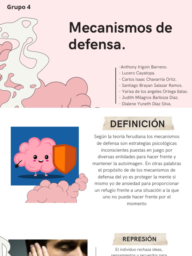Mecanismo de Defensas | PDF