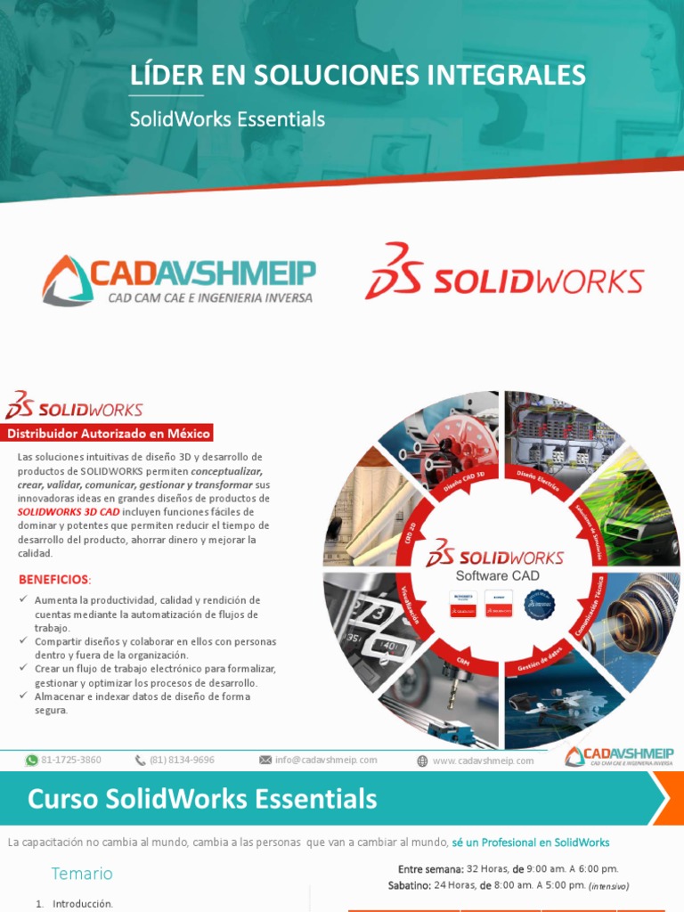 SolidWorks Curso Essentials 2021 | PDF | Diseño | Informática