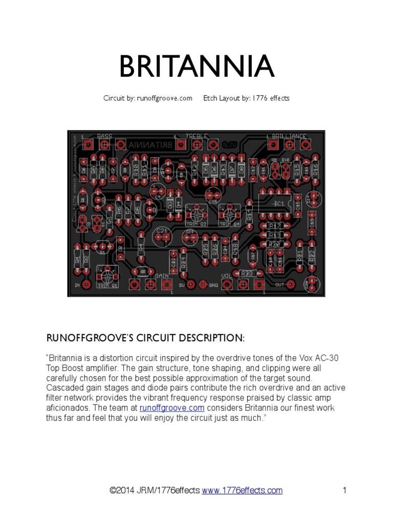 Britannia PCB | PDF