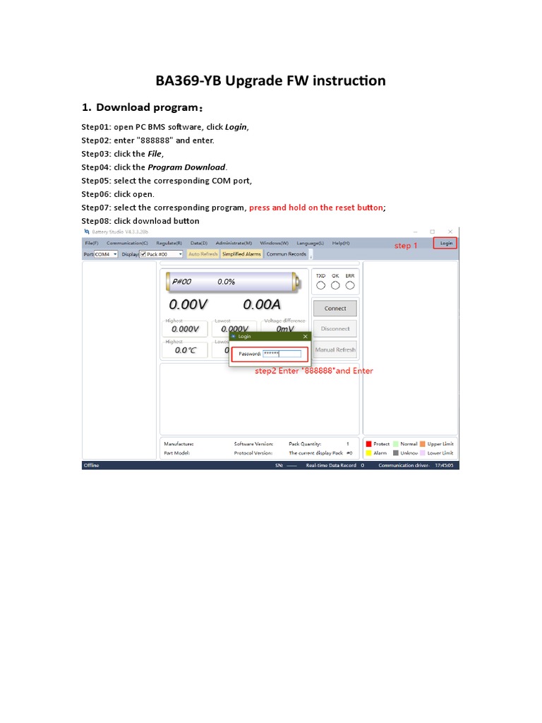 BA369 YB Upgrade FW Instruction | PDF | Computers | Technology & Engineering