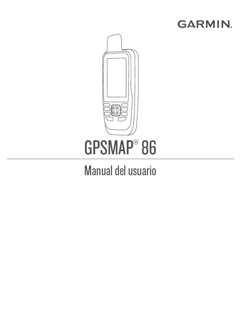 Gpsmap 86 Om Es-Xm | PDF
