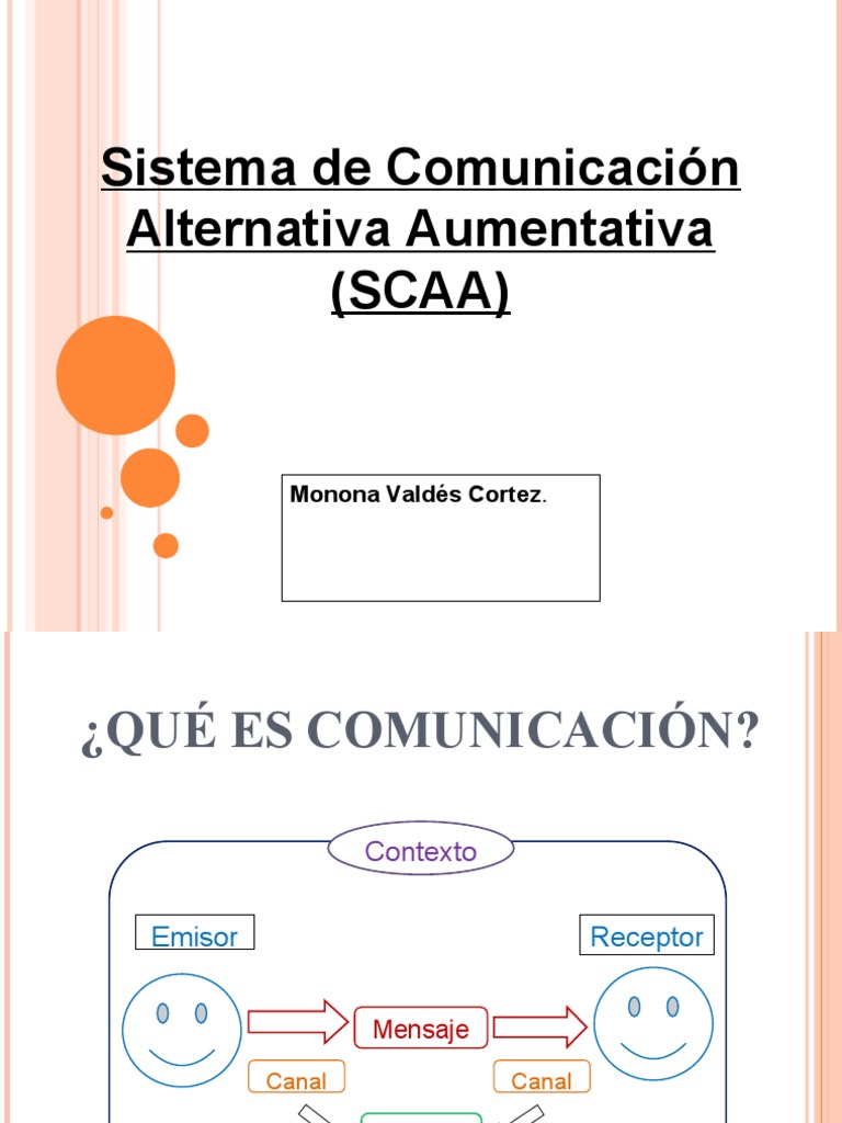SCAA | PDF | Comunicación | Comportamiento
