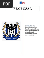 Proposal Pembuatan Jersey Dan Sponsor | PDF
