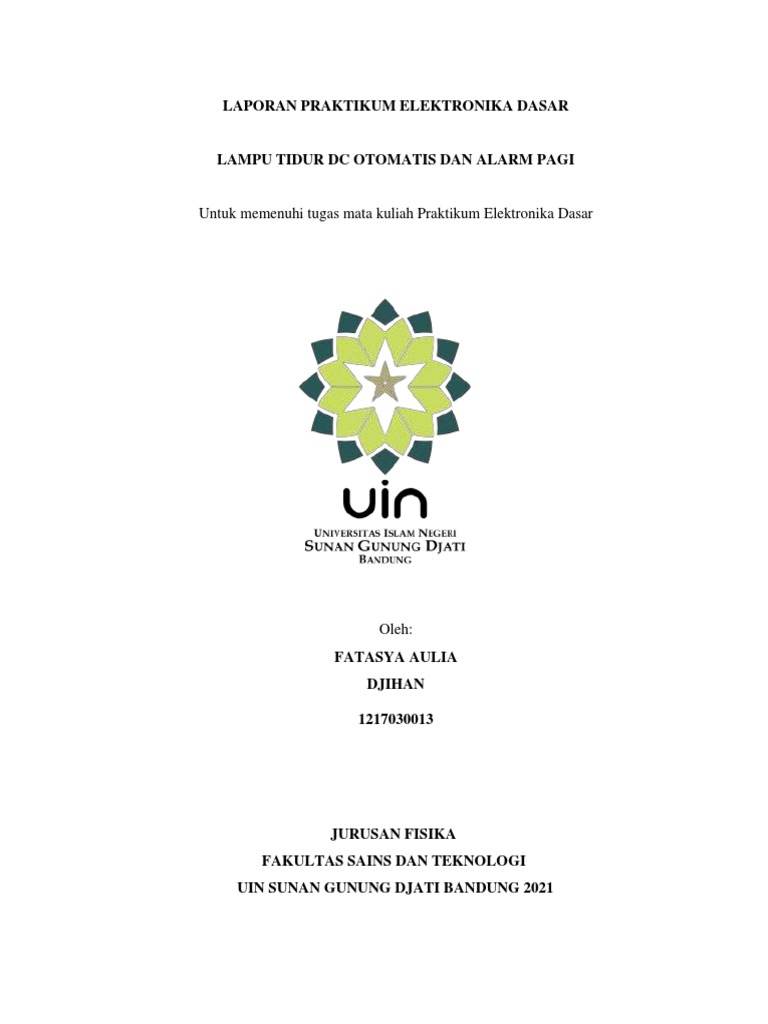 Laporan Praktikum Eldas Modul 3 | PDF