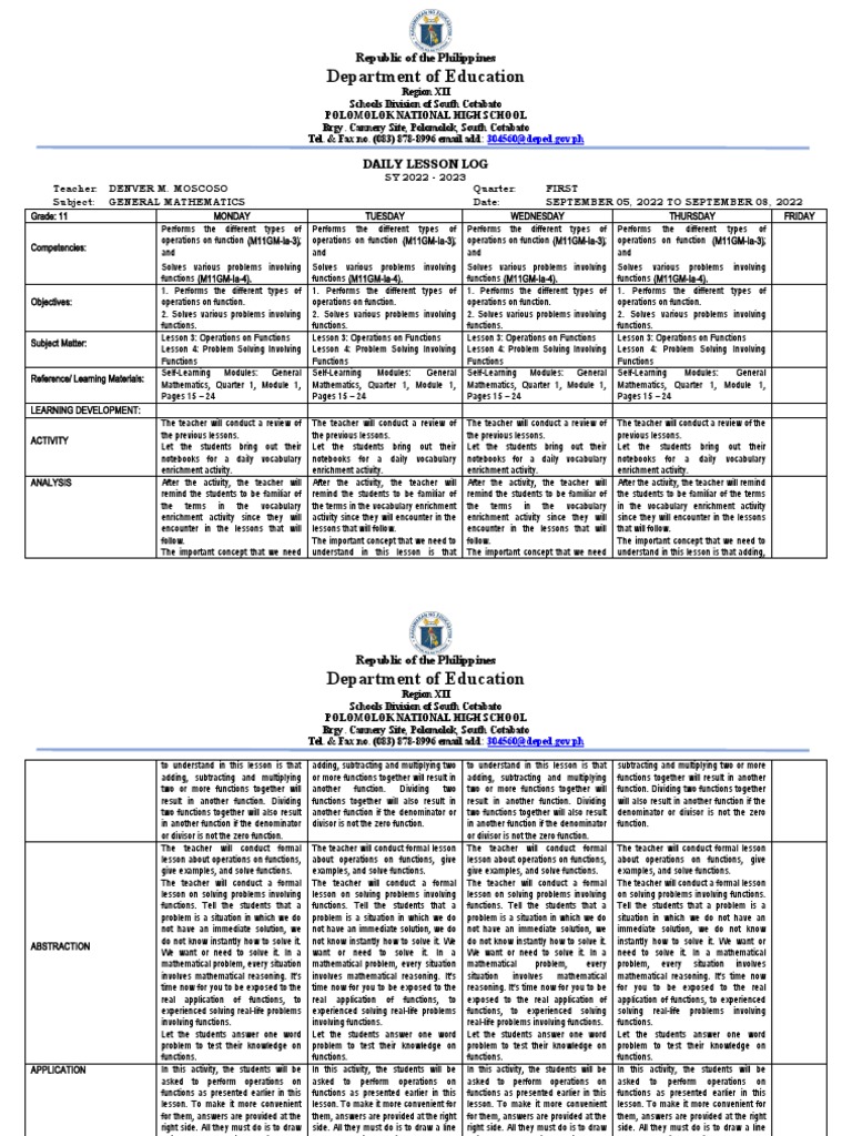 Week 3 Genmath | PDF | Function (Mathematics) | Mathematics