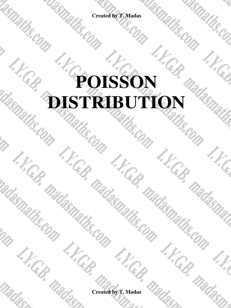 Poisson Distribution | PDF | Poisson Distribution | Teaching Mathematics