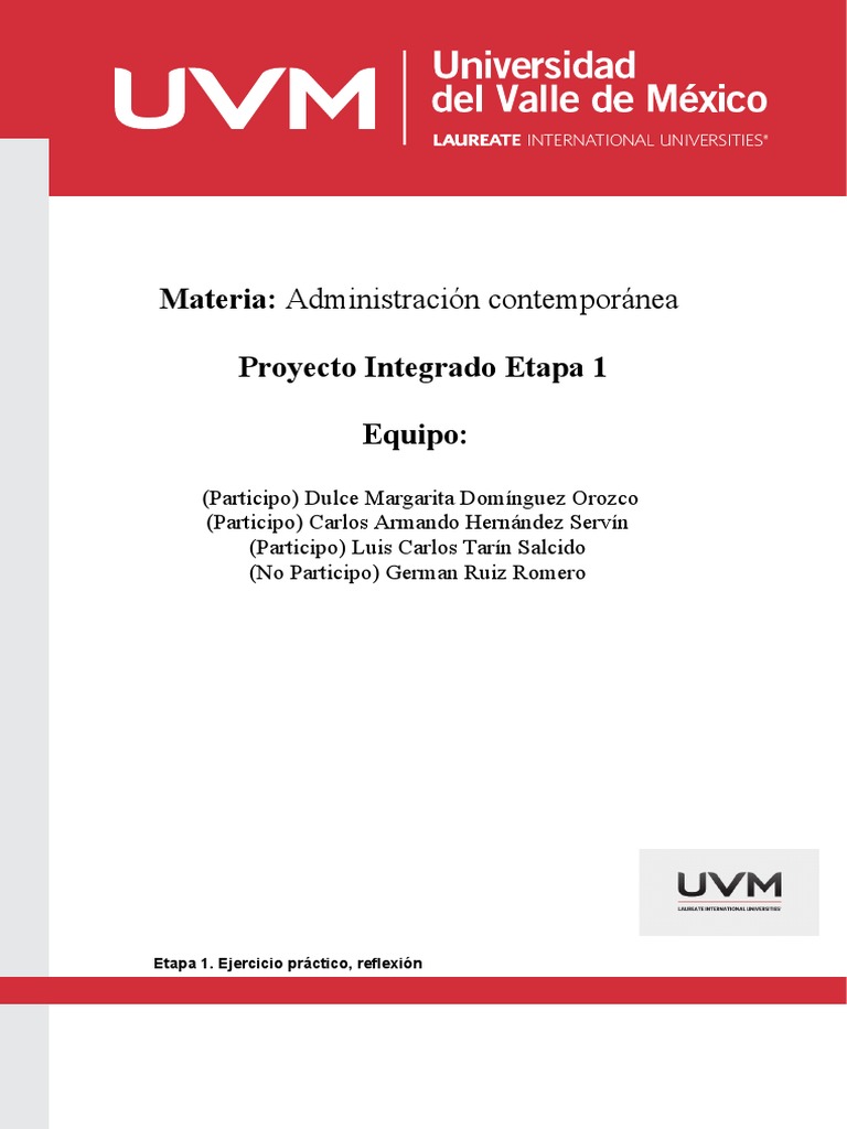Proyecto Integrador Etapa 1 | PDF