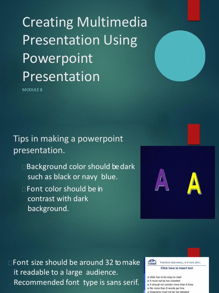PowerPoint Multimedia Presentation Tips | PDF