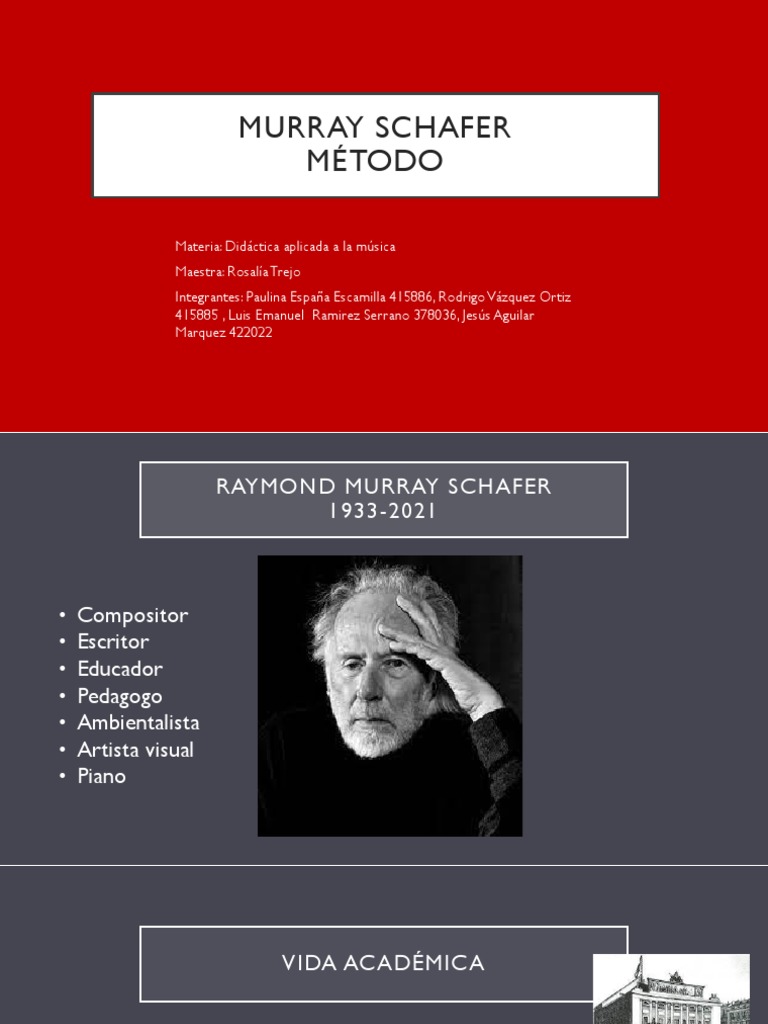 Murray Schafer | PDF