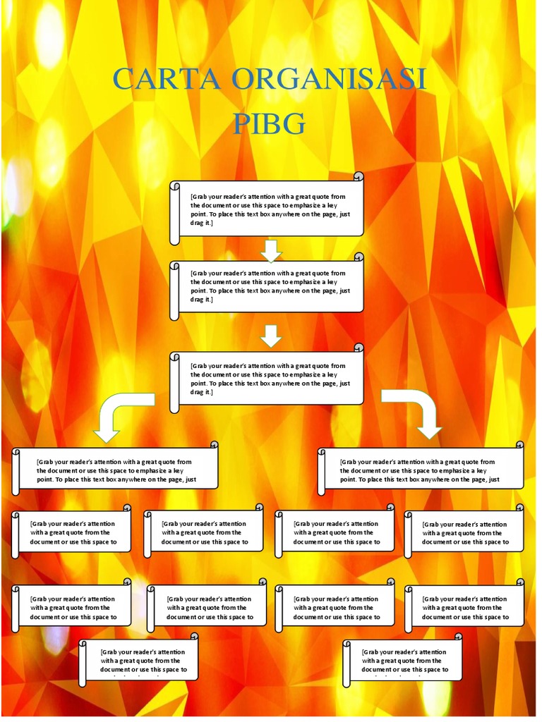 Carta Organisasi Pibg | PDF | Written Communication | Sources