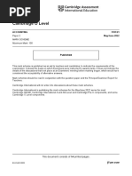 Exam Paper Layout Instructions | PDF | Writing