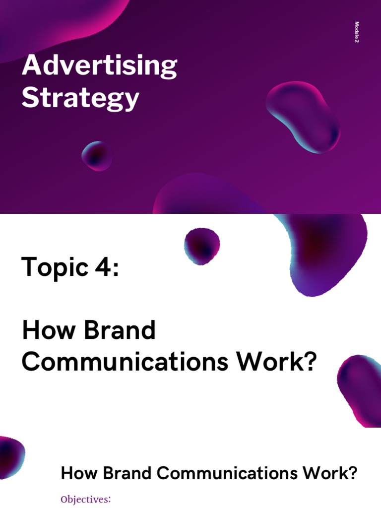 How Brand Communication Works Ads Strat Download Free Pdf