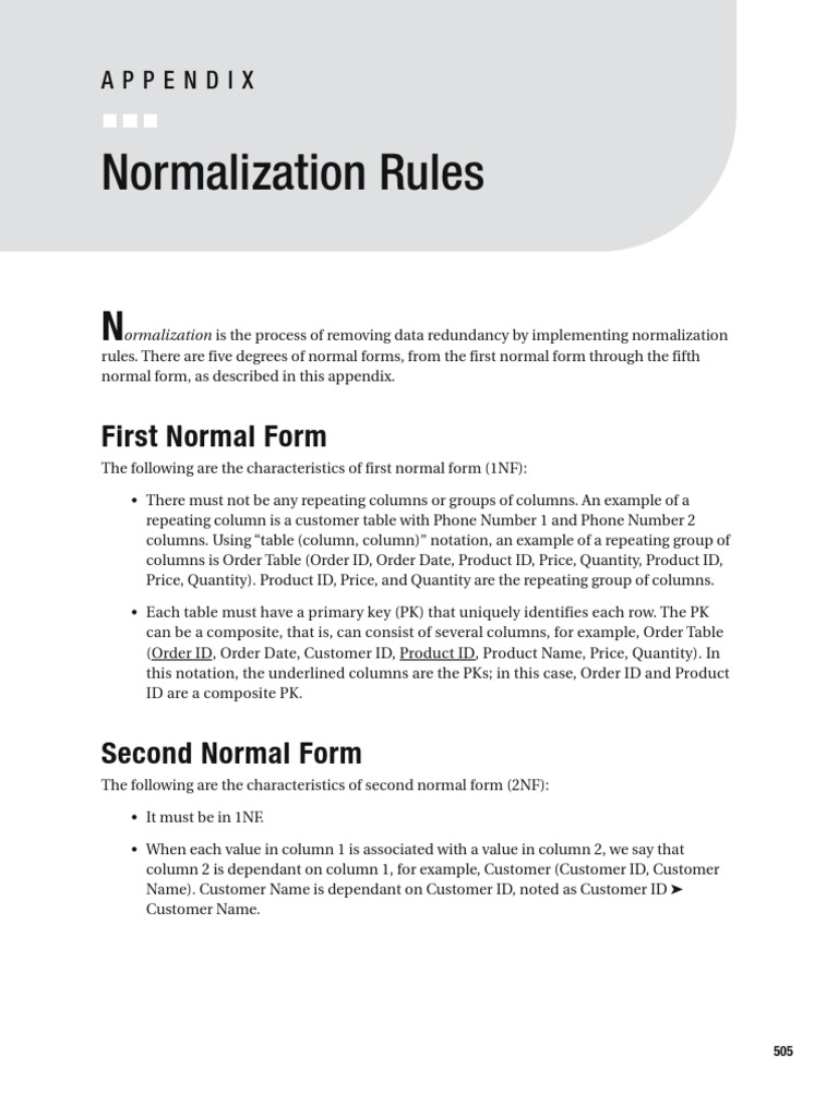 DB Normalization | PDF | Data Warehouse | Databases